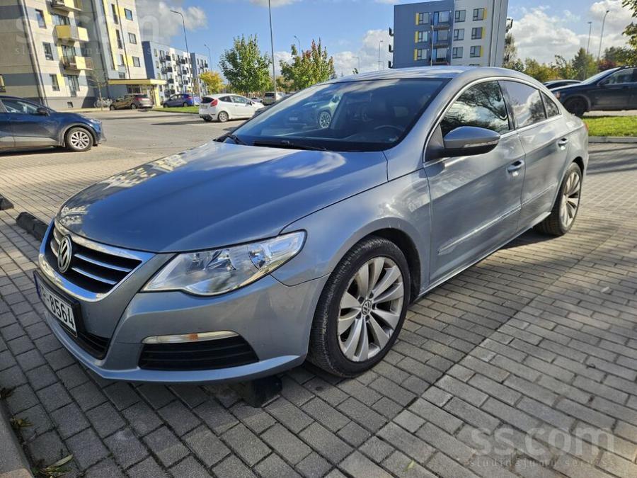 Синий Фольксваген CC / Passat CC 2009 в Валмиера, объемом двигателя 2.00 л и пробегом 440 тыс. км за 1950 €, фото 1 на AUTOMOTO.COM.LV