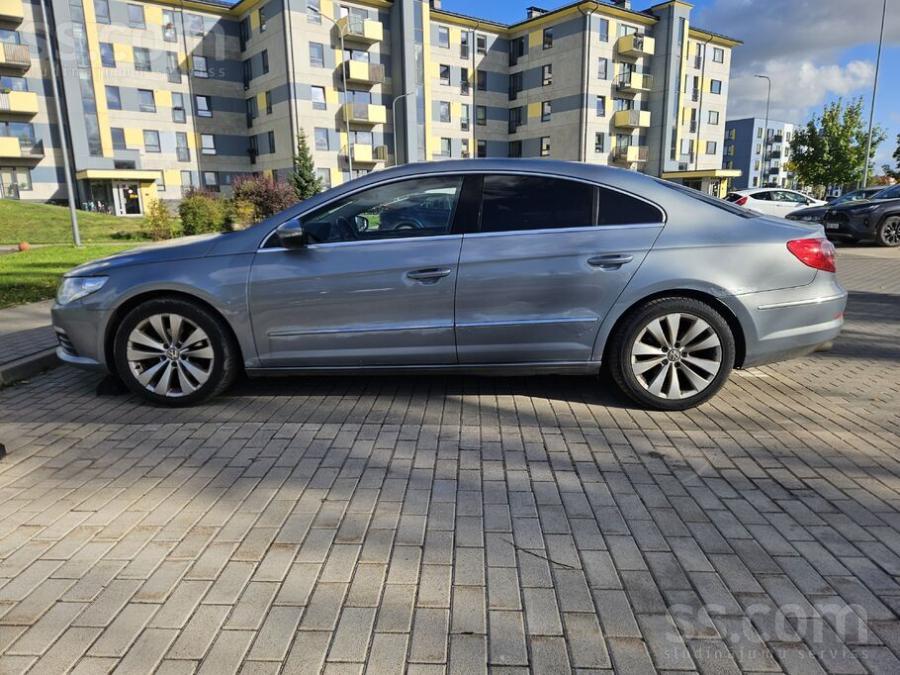 Синий Фольксваген CC / Passat CC 2009 в Валмиера, объемом двигателя 2.00 л и пробегом 440 тыс. км за 1950 €, фото 3 на AUTOMOTO.COM.LV