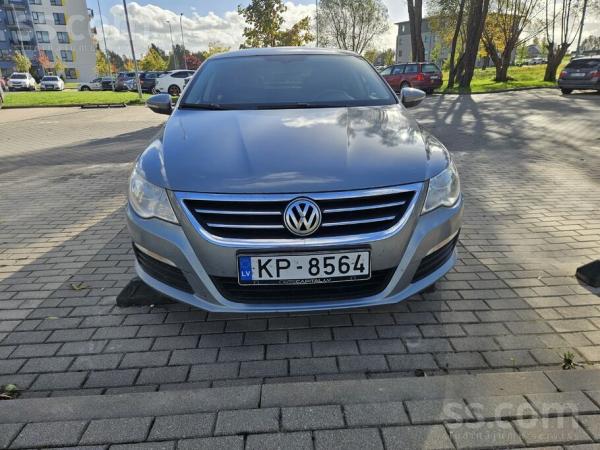Volkswagen CC / Passat CC 2009 in Valmiera on AUTOMOTO.COM.LV Blue Volkswagen CC / Passat CC 2009 in Valmiera, with an engine capacity of 2.00 L and mileage of 440 thousand km for 1950 €, photo 5 on AUTOMOTO.COM.LV