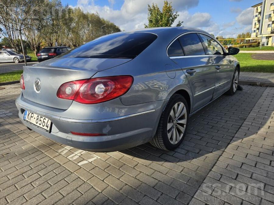 Синий Фольксваген CC / Passat CC 2009 в Валмиера, объемом двигателя 2.00 л и пробегом 440 тыс. км за 1950 €, фото 9 на AUTOMOTO.COM.LV