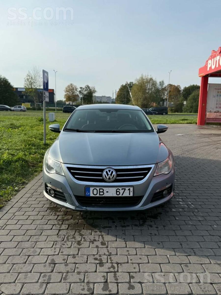 Синий Фольксваген CC / Passat CC 2008 в Рига, объемом двигателя 2.00 л и пробегом 320 тыс. км за 1650 €, фото 1 на AUTOMOTO.COM.LV