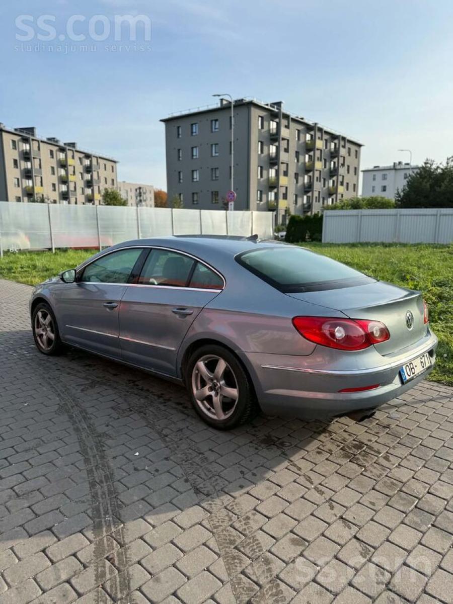 Синий Фольксваген CC / Passat CC 2008 в Рига, объемом двигателя 2.00 л и пробегом 320 тыс. км за 1650 €, фото 5 на AUTOMOTO.COM.LV