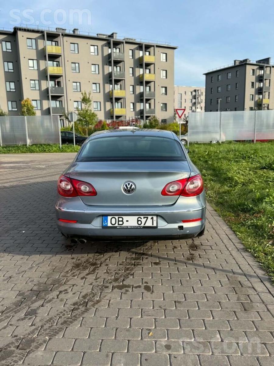 Синий Фольксваген CC / Passat CC 2008 в Рига, объемом двигателя 2.00 л и пробегом 320 тыс. км за 1650 €, фото 6 на AUTOMOTO.COM.LV