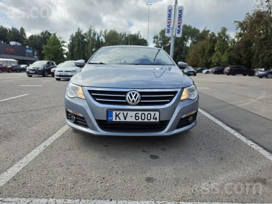 Blue Volkswagen CC / Passat CC 2008 in Riga, with an engine capacity of 1.80 L and mileage of 257 thousand km for 5000 €, photo 3 on AUTOMOTO.COM.LV
