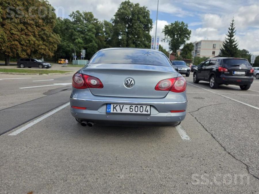 Blue Volkswagen CC / Passat CC 2008 in Riga, with an engine capacity of 1.80 L and mileage of 257 thousand km for 5000 €, photo 5 on AUTOMOTO.COM.LV