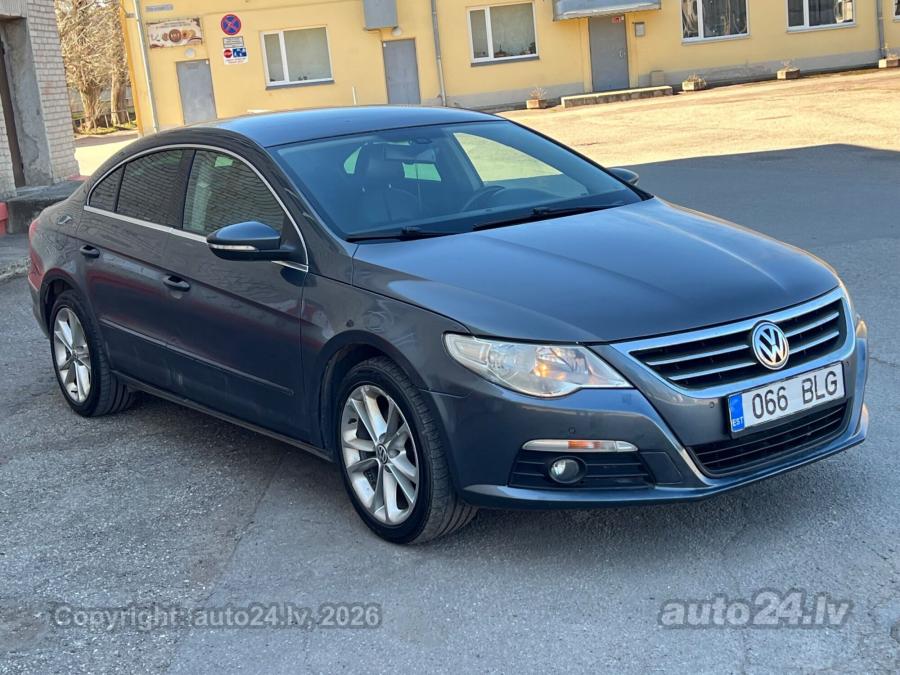 Blue Volkswagen CC / Passat CC 2009 in Narva, with an engine capacity of 2.00 L and mileage of 407 thousand km for 1499 €, photo 1 on AUTOMOTO.COM.LV