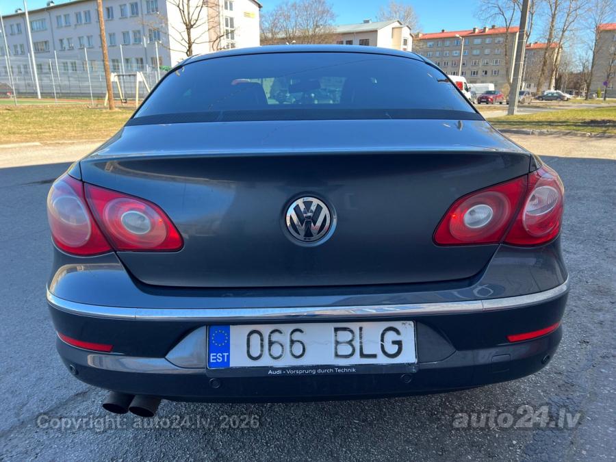 Blue Volkswagen CC / Passat CC 2009 in Narva, with an engine capacity of 2.00 L and mileage of 407 thousand km for 1499 €, photo 4 on AUTOMOTO.COM.LV