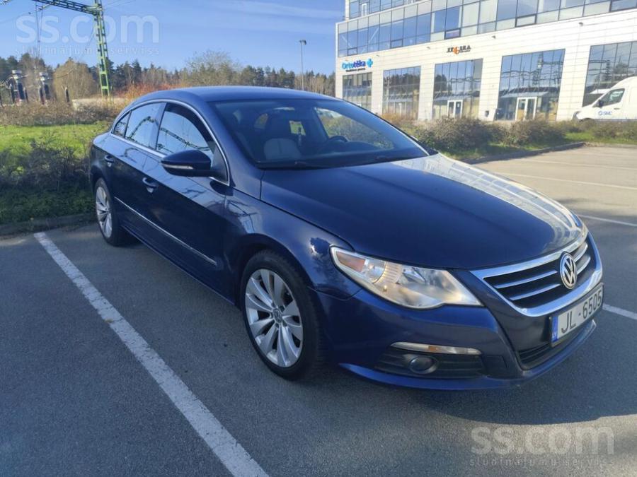 Синий Фольксваген CC / Passat CC 2009 в Рига, объемом двигателя 2.00 л и пробегом 313 тыс. км за 4200 €, фото 1 на AUTOMOTO.COM.LV