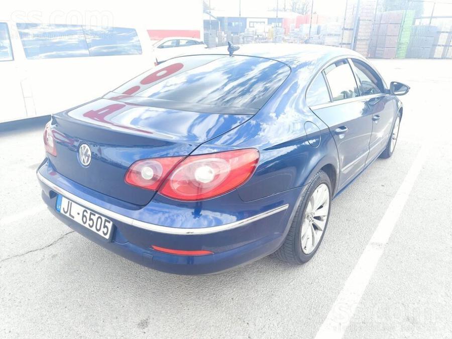 Синий Фольксваген CC / Passat CC 2009 в Рига, объемом двигателя 2.00 л и пробегом 313 тыс. км за 4200 €, фото 4 на AUTOMOTO.COM.LV