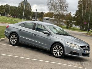 Blue Volkswagen CC / Passat CC 2009 in Riga, with an engine capacity of 2.00 L and mileage of 325 thousand km for 1890 €, photo 5 on AUTOMOTO.COM.LV