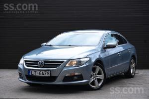 Blue Volkswagen CC / Passat CC 2011 in Riga, with an engine capacity of 2.00 L and mileage of 285 thousand km for 2990 €, photo  on AUTOMOTO.COM.LV