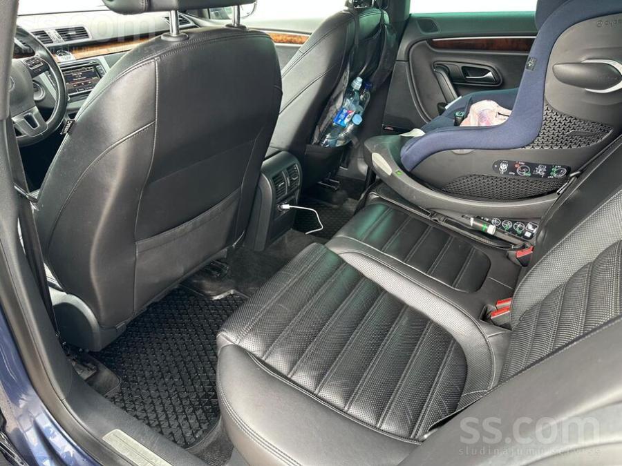 Синий Фольксваген CC / Passat CC 2012 в Рига, объемом двигателя 2.00 л и пробегом 215 тыс. км за 9200 €, фото 12 на AUTOMOTO.COM.LV