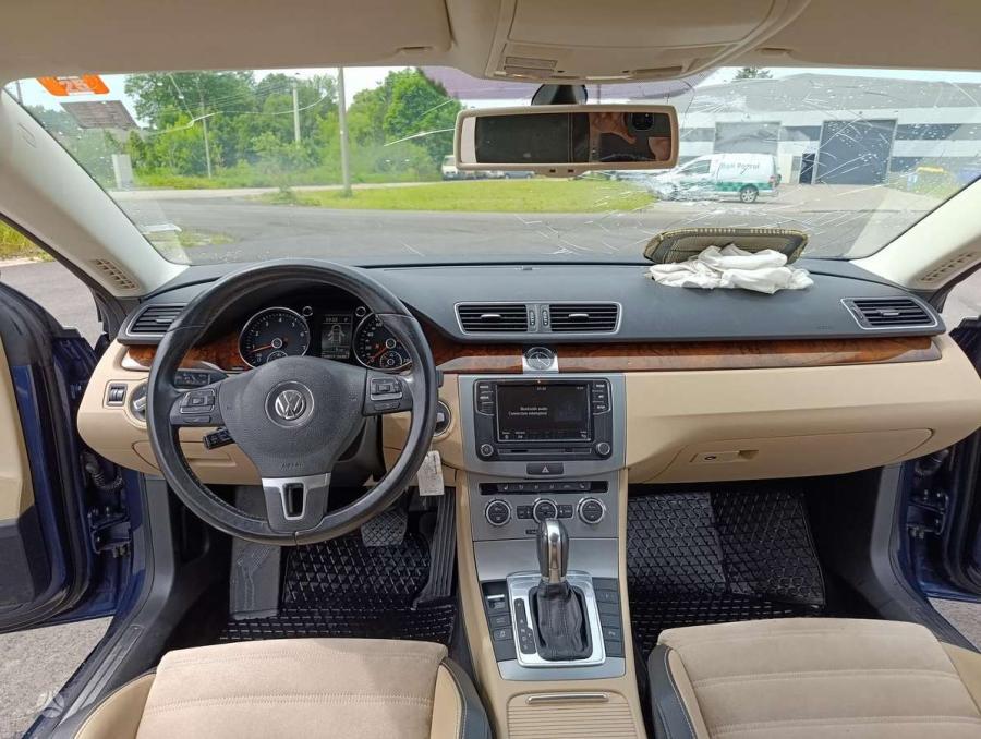 Синий Фольксваген CC / Passat CC 2012 в Каунас, объемом двигателя 1.40 л и пробегом 189 тыс. км за 2900 €, фото 16 на AUTOMOTO.COM.LV
