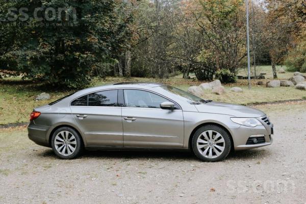 Brown Volkswagen CC / Passat CC 2011 in Tukums, with an engine capacity of 2.00 L and mileage of 392 thousand km for 5900 €, photo 1 on AUTOMOTO.COM.LV