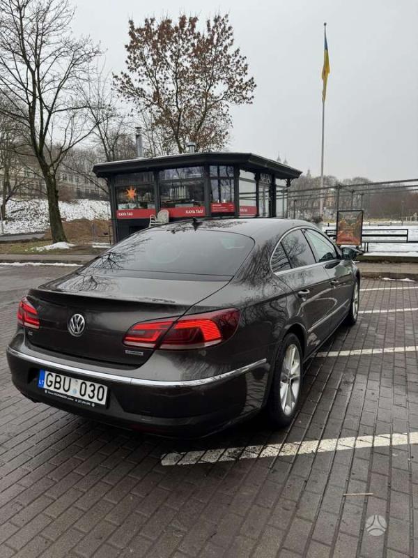 Brown Volkswagen CC / Passat CC 2012 in Vilnius, with an engine capacity of 1.97 L and mileage of 306 thousand km for 6700 €, photo 4 on AUTOMOTO.COM.LV