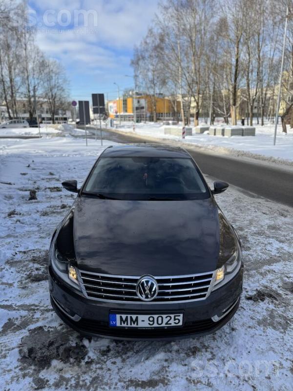 Brown Volkswagen CC / Passat CC 2013 in Riga, with an engine capacity of 2.00 L and mileage of 251 thousand km for 6500 €, photo 1 on AUTOMOTO.COM.LV