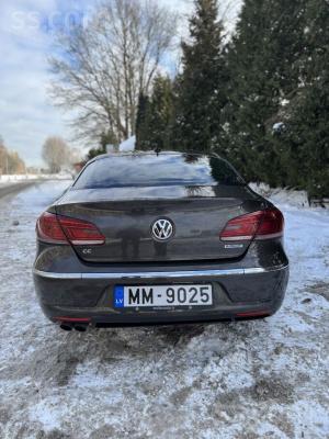 Brown Volkswagen CC / Passat CC 2013 in Riga, with an engine capacity of 2.00 L and mileage of 251 thousand km for 6500 €, photo 4 on AUTOMOTO.COM.LV