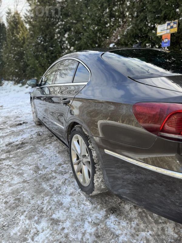 Brown Volkswagen CC / Passat CC 2013 in Riga, with an engine capacity of 2.00 L and mileage of 251 thousand km for 6500 €, photo 5 on AUTOMOTO.COM.LV