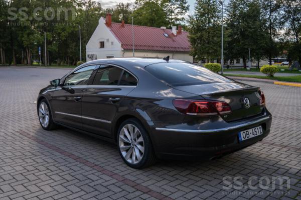 Brown Volkswagen CC / Passat CC 2013 in Jelgava, with an engine capacity of 2.00 L and mileage of 228 thousand km for 7000 €, photo 4 on AUTOMOTO.COM.LV