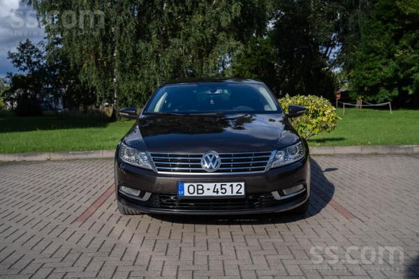 Brown Volkswagen CC / Passat CC 2013 in Jelgava, with an engine capacity of 2.00 L and mileage of 228 thousand km for 7000 €, photo 6 on AUTOMOTO.COM.LV