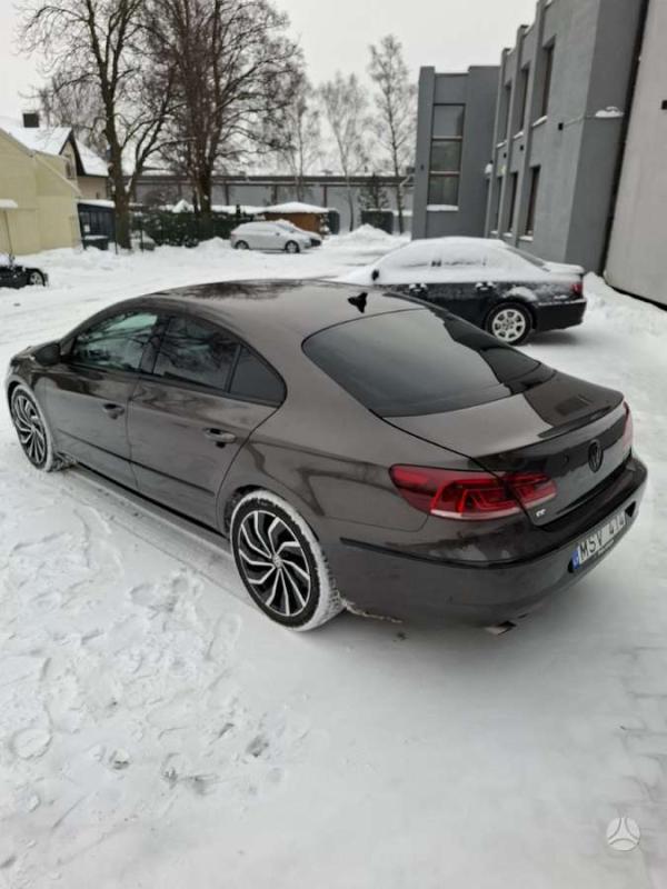 Brown Volkswagen CC / Passat CC 2014 in Palanga, with an engine capacity of 1.97 L and mileage of 219 thousand km for 9700 €, photo 2 on AUTOMOTO.COM.LV