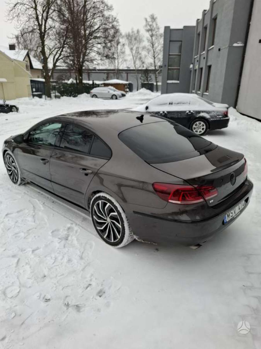 Brown Volkswagen CC / Passat CC 2014 in Palanga, with an engine capacity of 1.97 L and mileage of 219 thousand km for 9700 €, photo 2 on AUTOMOTO.COM.LV