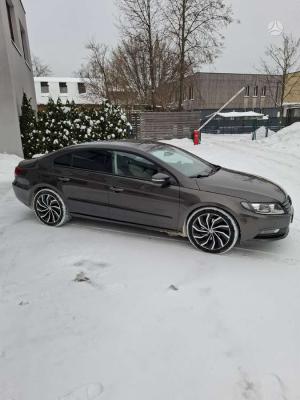 Brown Volkswagen CC / Passat CC 2014 in Palanga, with an engine capacity of 1.97 L and mileage of 219 thousand km for 9700 €, photo 5 on AUTOMOTO.COM.LV