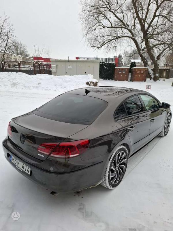 Brown Volkswagen CC / Passat CC 2014 in Palanga, with an engine capacity of 1.97 L and mileage of 219 thousand km for 9700 €, photo 6 on AUTOMOTO.COM.LV