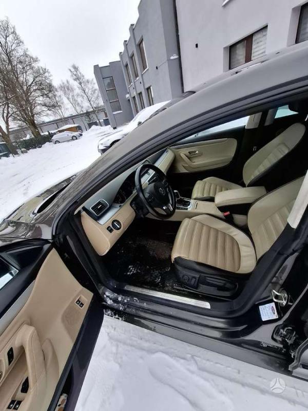 Brown Volkswagen CC / Passat CC 2014 in Palanga, with an engine capacity of 1.97 L and mileage of 219 thousand km for 9700 €, photo 9 on AUTOMOTO.COM.LV