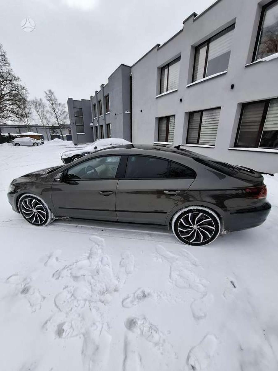 Brown Volkswagen CC / Passat CC 2014 in Palanga, with an engine capacity of 1.97 L and mileage of 219 thousand km for 9700 €, photo 11 on AUTOMOTO.COM.LV