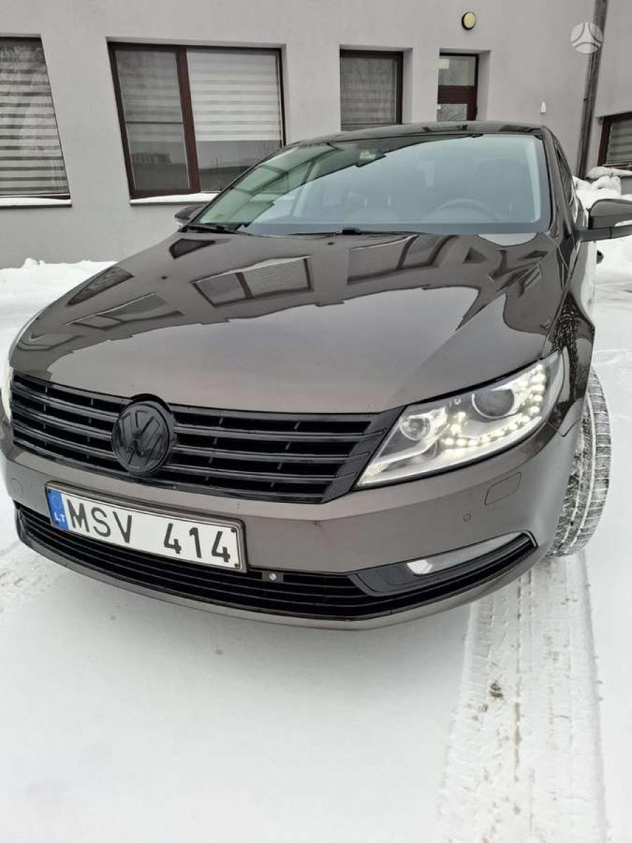 Brown Volkswagen CC / Passat CC 2014 in Palanga, with an engine capacity of 1.97 L and mileage of 219 thousand km for 9700 €, photo 16 on AUTOMOTO.COM.LV