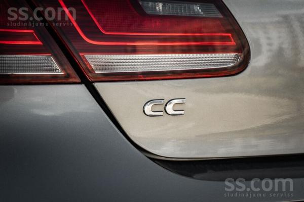 Brown Volkswagen CC / Passat CC 2015 in Riga, with an engine capacity of 1.40 L and mileage of 121 thousand km for 8950 €, photo 7 on AUTOMOTO.COM.LV
