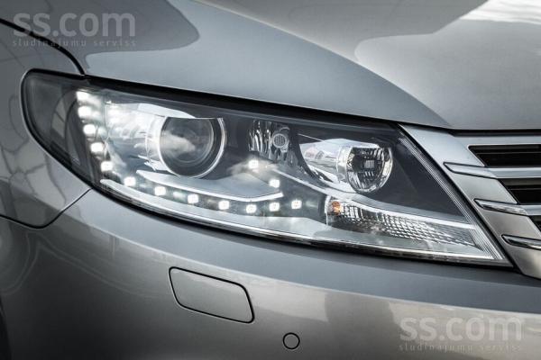 Brown Volkswagen CC / Passat CC 2015 in Riga, with an engine capacity of 1.40 L and mileage of 121 thousand km for 8950 €, photo 10 on AUTOMOTO.COM.LV