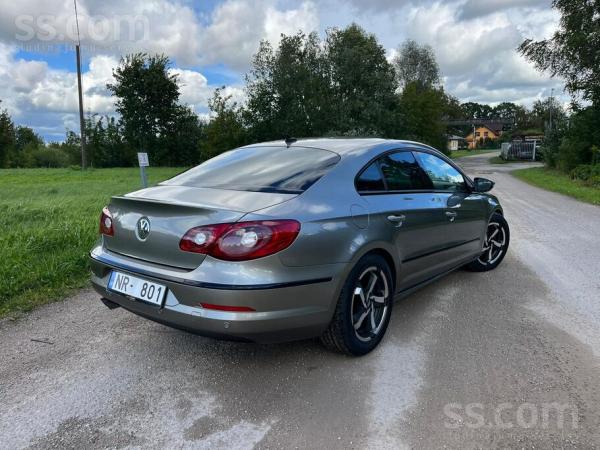Brown Volkswagen CC / Passat CC 2009 in Riga, with an engine capacity of 2.00 L and mileage of 0 thousand km for 4990 €, photo 6 on AUTOMOTO.COM.LV