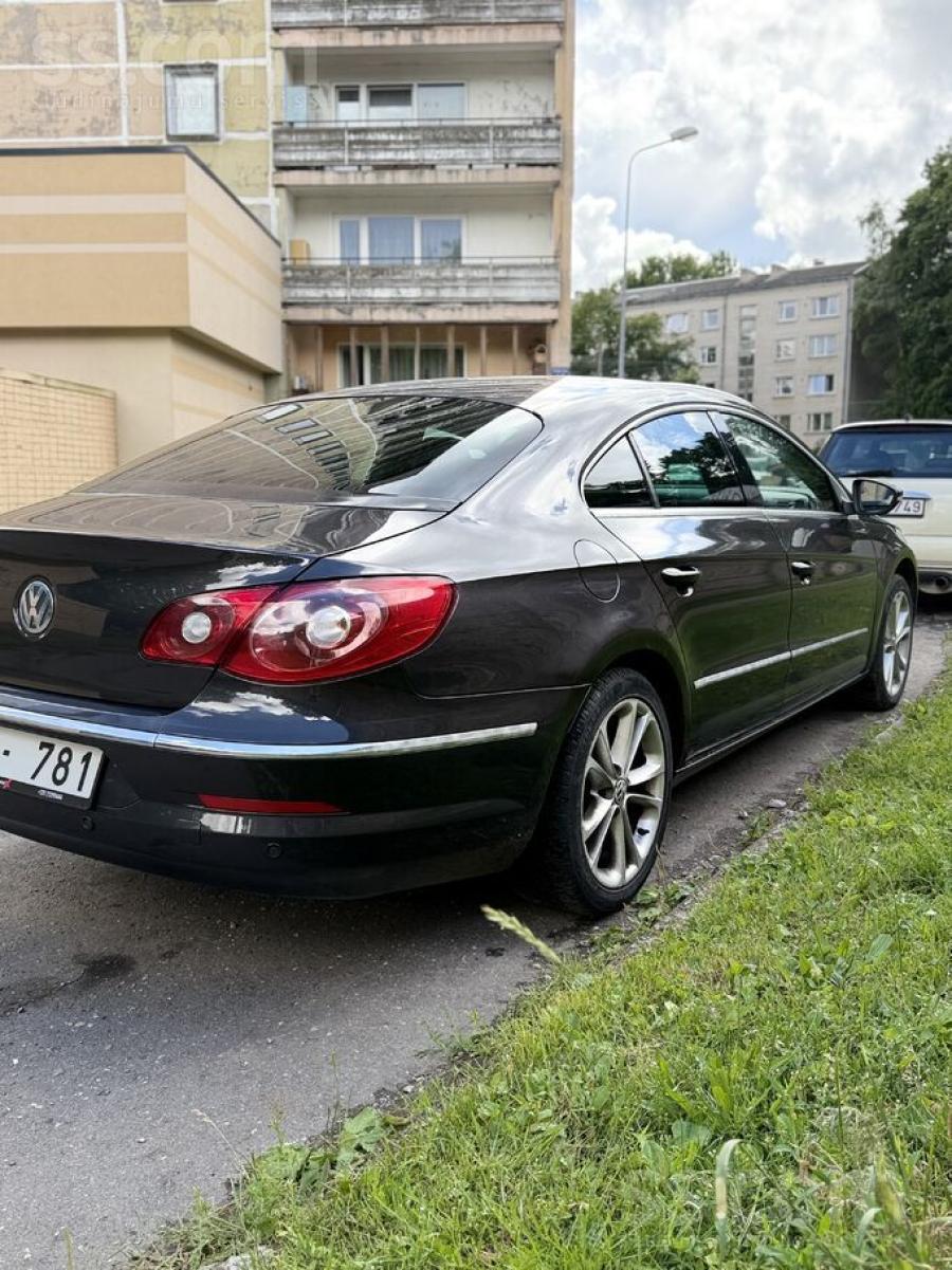 Brown Volkswagen CC / Passat CC 2009 in Riga, with an engine capacity of 1.80 L and mileage of 266 thousand km for 3150 €, photo 5 on AUTOMOTO.COM.LV