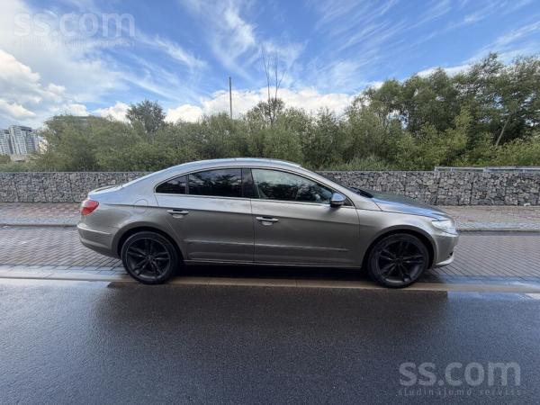 Brown Volkswagen CC / Passat CC 2009 in Riga, with an engine capacity of 2.00 L and mileage of 445 thousand km for 2700 €, photo 2 on AUTOMOTO.COM.LV