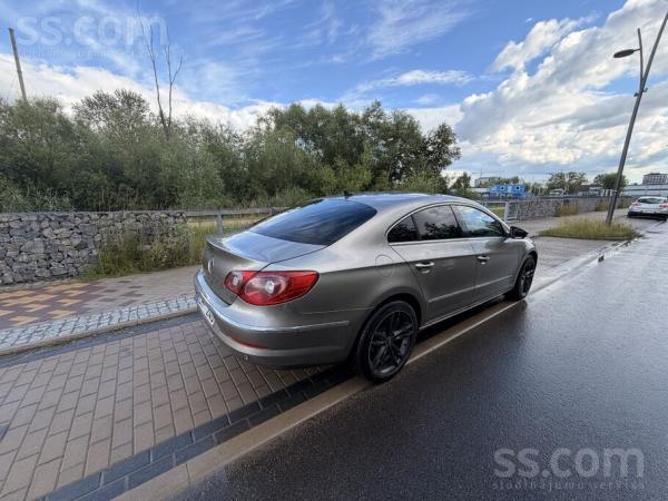 Brown Volkswagen CC / Passat CC 2009 in Riga, with an engine capacity of 2.00 L and mileage of 445 thousand km for 2700 €, photo 3 on AUTOMOTO.COM.LV