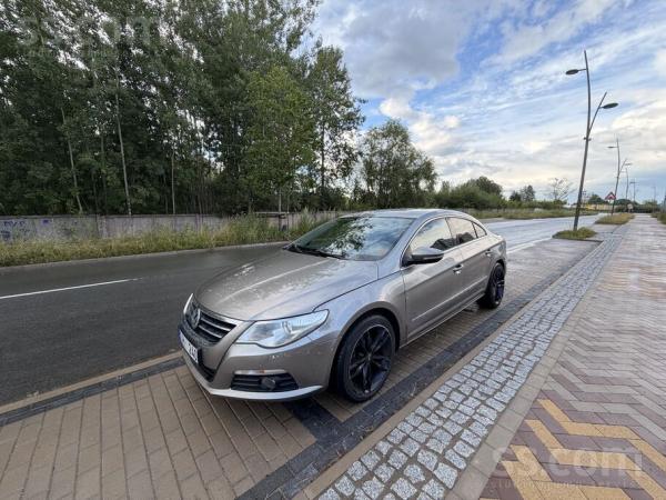 Brown Volkswagen CC / Passat CC 2009 in Riga, with an engine capacity of 2.00 L and mileage of 445 thousand km for 2700 €, photo 7 on AUTOMOTO.COM.LV