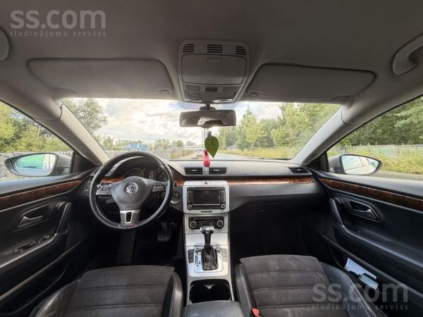 Brown Volkswagen CC / Passat CC 2009 in Riga, with an engine capacity of 2.00 L and mileage of 445 thousand km for 2700 €, photo 9 on AUTOMOTO.COM.LV