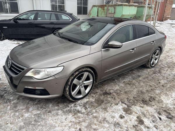 Brown Volkswagen CC / Passat CC 2010 in Kaunas, with an engine capacity of 2.00 L and mileage of 410 thousand km for 4000 €, photo 1 on AUTOMOTO.COM.LV