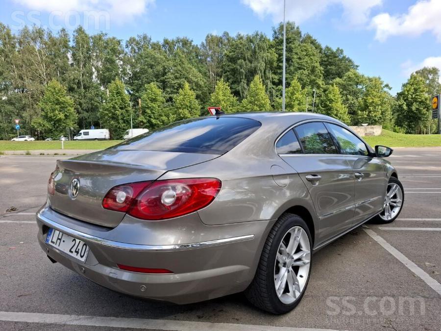 Brown Volkswagen CC / Passat CC 2010 in Riga, with an engine capacity of 2.00 L and mileage of 399 thousand km for 3890 €, photo 5 on AUTOMOTO.COM.LV