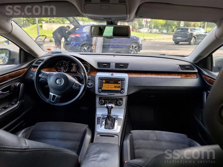 Brown Volkswagen CC / Passat CC 2010 in Riga, with an engine capacity of 2.00 L and mileage of 399 thousand km for 3890 €, photo 8 on AUTOMOTO.COM.LV
