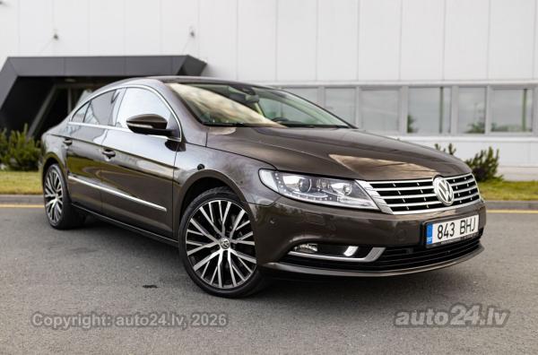 Brown Volkswagen CC / Passat CC 2012 in Tallinn, with an engine capacity of 2.00 L and mileage of 273 thousand km for 7999 €, photo 1 on AUTOMOTO.COM.LV