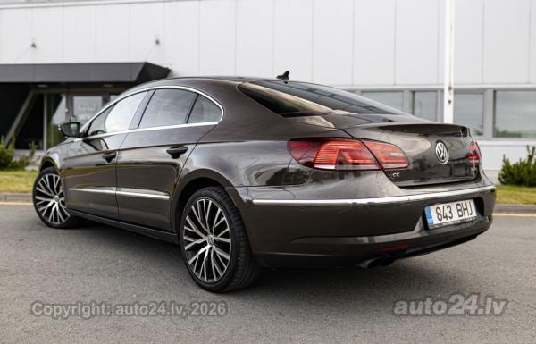 Brown Volkswagen CC / Passat CC 2012 in Tallinn, with an engine capacity of 2.00 L and mileage of 273 thousand km for 7999 €, photo 4 on AUTOMOTO.COM.LV