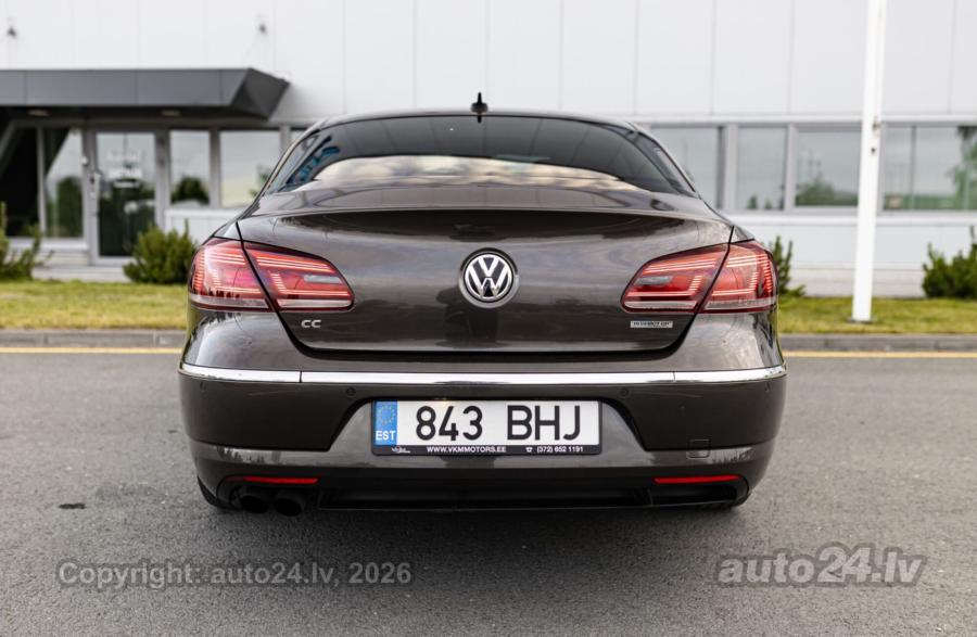 Brown Volkswagen CC / Passat CC 2012 in Tallinn, with an engine capacity of 2.00 L and mileage of 273 thousand km for 7999 €, photo 6 on AUTOMOTO.COM.LV