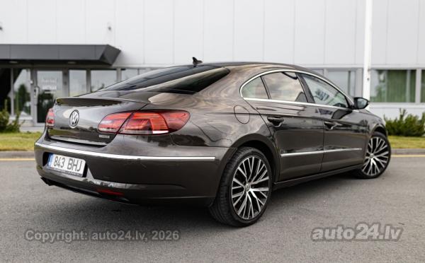 Brown Volkswagen CC / Passat CC 2012 in Tallinn, with an engine capacity of 2.00 L and mileage of 273 thousand km for 7999 €, photo 6 on AUTOMOTO.COM.LV