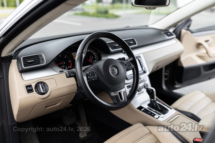 Brown Volkswagen CC / Passat CC 2012 in Tallinn, with an engine capacity of 2.00 L and mileage of 273 thousand km for 7999 €, photo 8 on AUTOMOTO.COM.LV