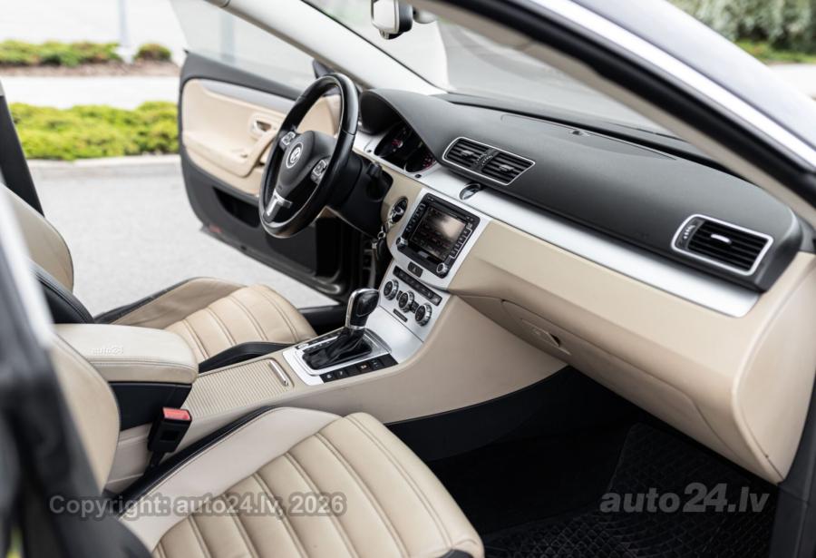 Brown Volkswagen CC / Passat CC 2012 in Tallinn, with an engine capacity of 2.00 L and mileage of 273 thousand km for 7999 €, photo 14 on AUTOMOTO.COM.LV