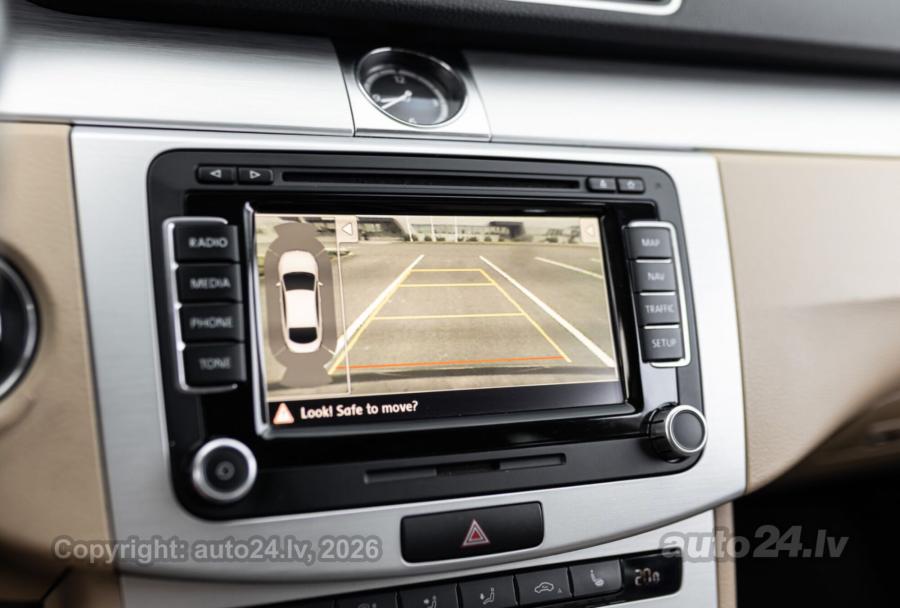 Brown Volkswagen CC / Passat CC 2012 in Tallinn, with an engine capacity of 2.00 L and mileage of 273 thousand km for 7999 €, photo 19 on AUTOMOTO.COM.LV