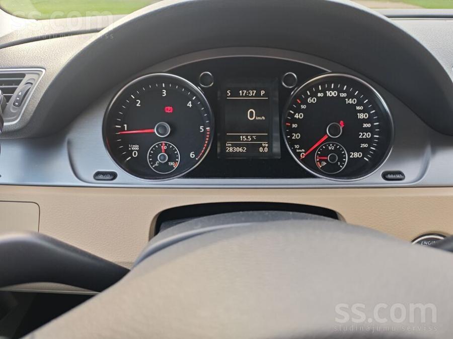 Коричневый Фольксваген CC / Passat CC 2012 в Айзкраукле, объемом двигателя 2.00 л и пробегом 284 тыс. км за 7100 €, фото 5 на AUTOMOTO.COM.LV
